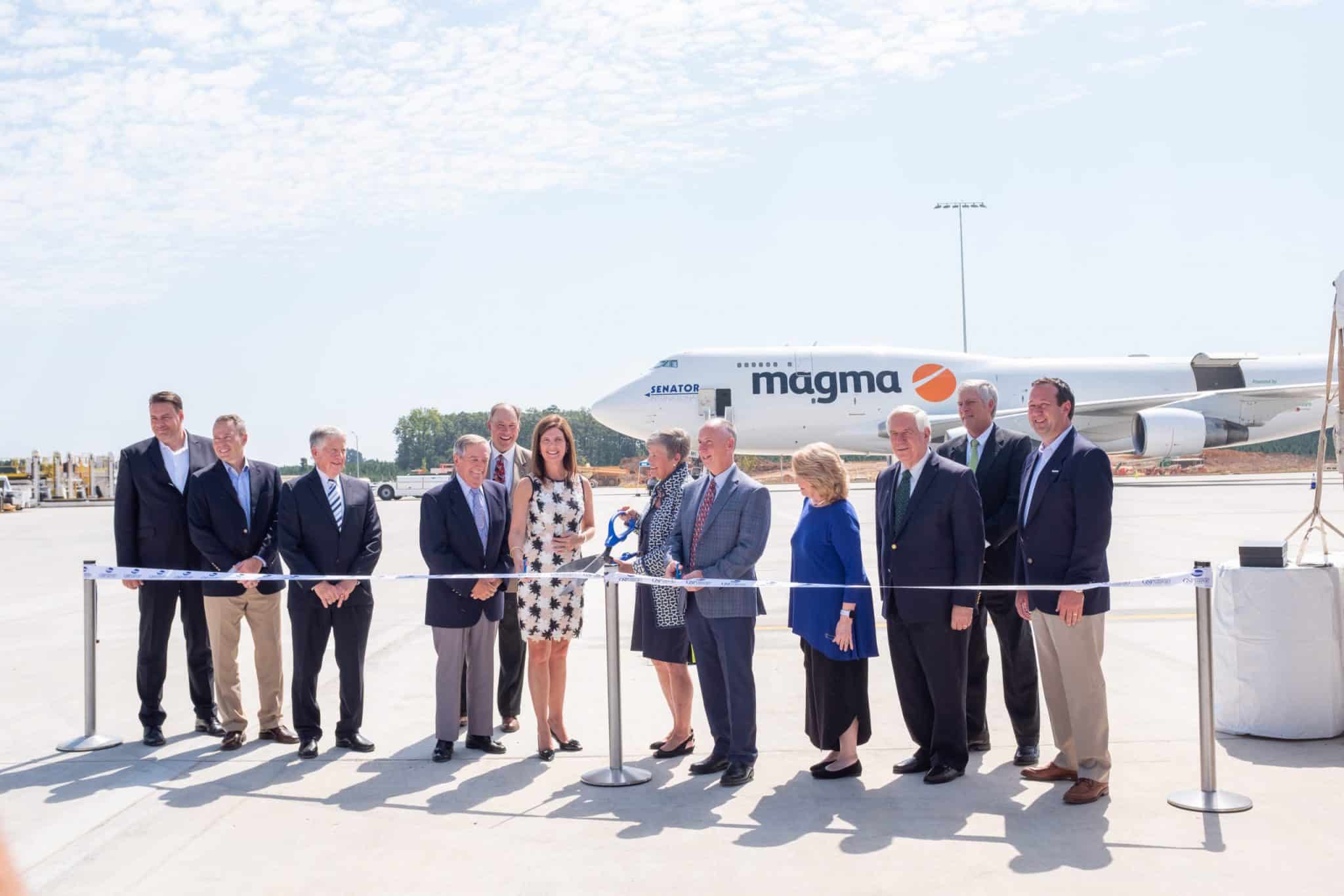 GSP celebrates opening of $33 million cargo facility - Cerulean ...